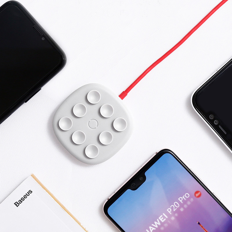 Suction Cup Wireless Charger For iPhone Samsung Android Phone ICD10 ...