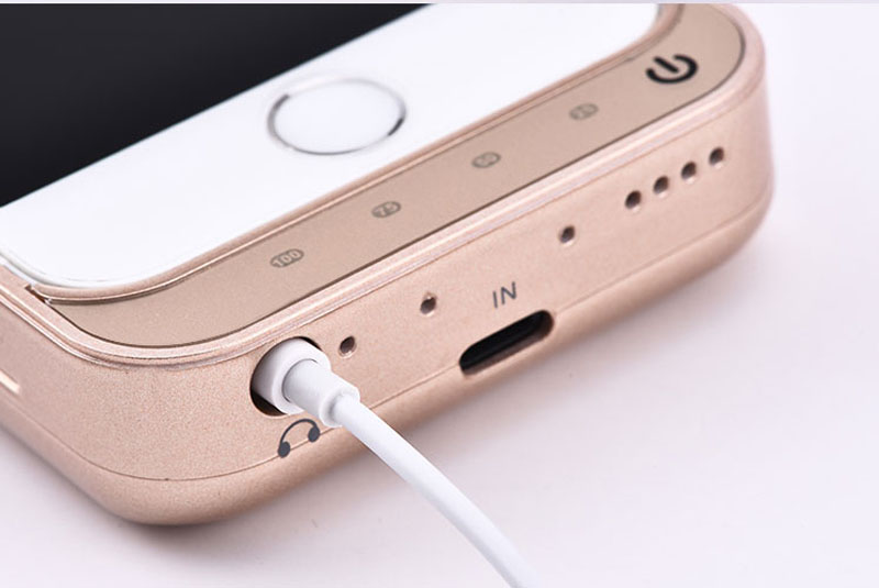 2017 Best Gold Rechargeable Cases Or Covers For iPhone 6 5S SE 6 6S ...