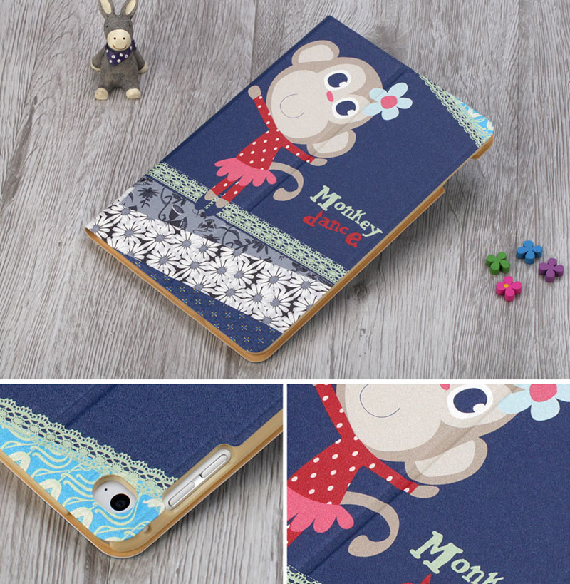 2018 Best Painted iPad Pro Cartoon Leather Protective Cases Covers ...