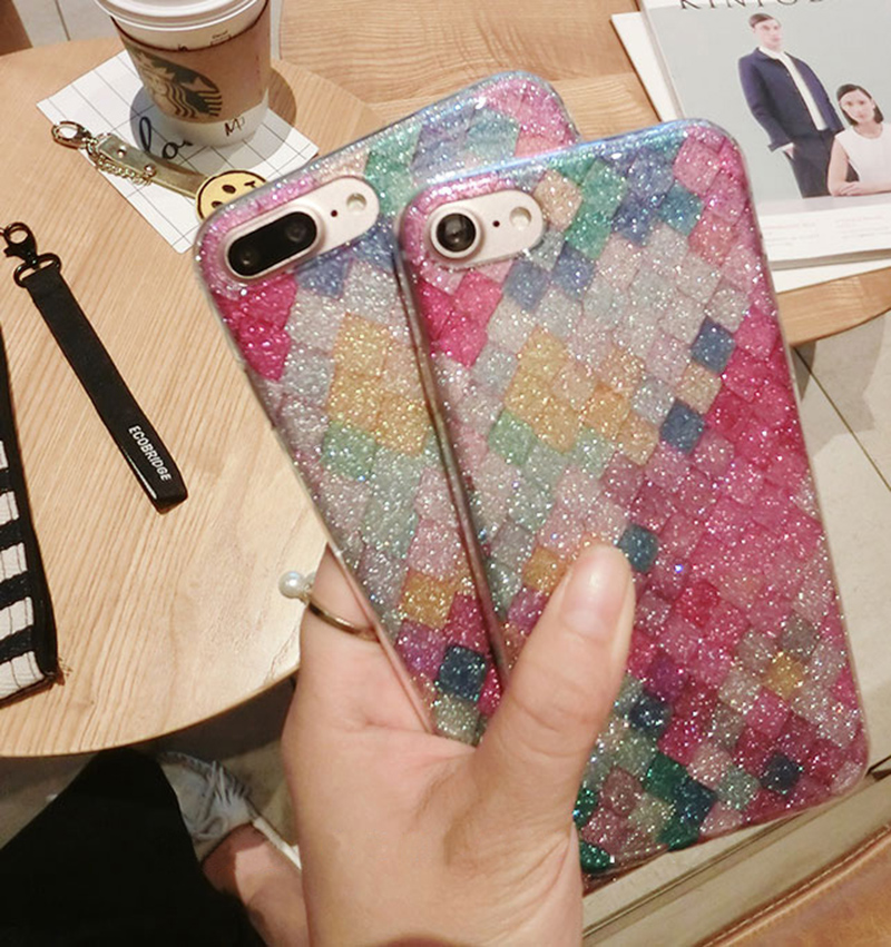 Glitter Sparkle Case Cover For iPhone 8 7 6 6S Plus 5S SE IPS628 ...