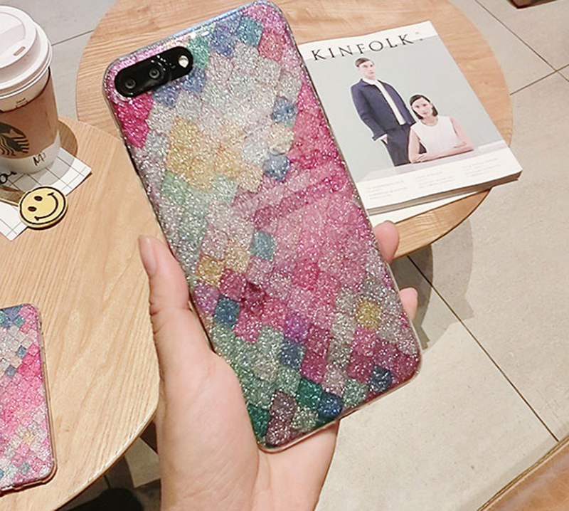 Glitter Sparkle Case Cover For iPhone 8 7 6 6S Plus 5S SE IPS628 ...