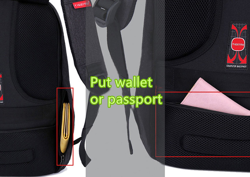 Anti Thief Business Leisure Shoulder Backpack Travel Bag MFB04 | Cheap ...