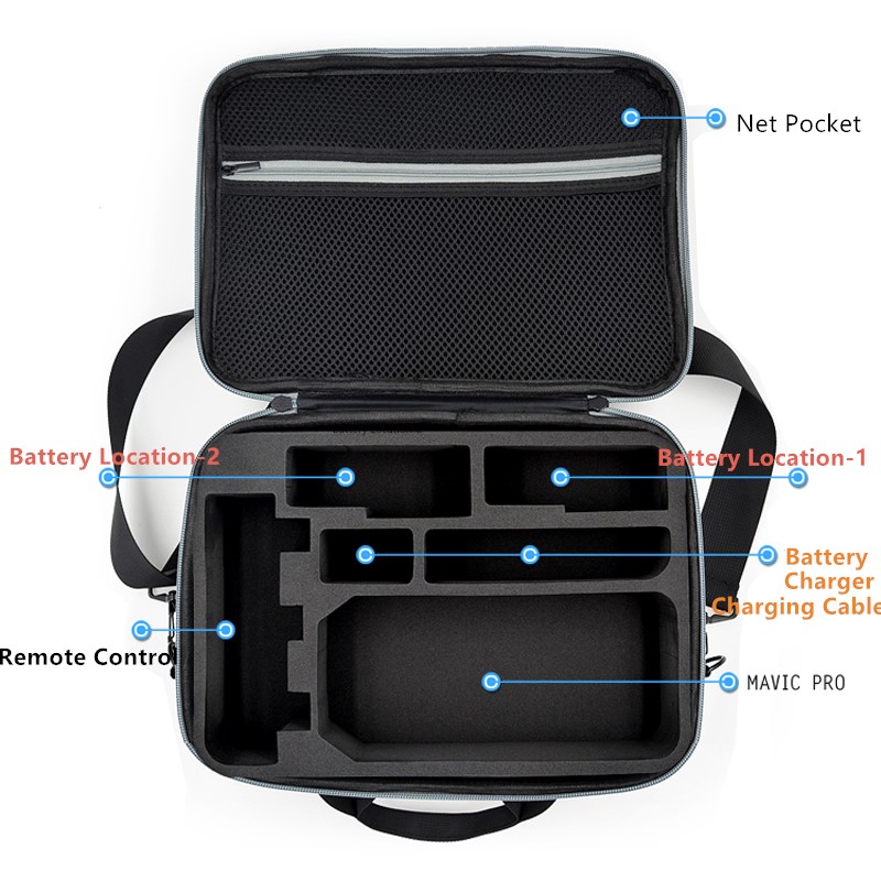 DJI One Shoulder Backpack Bag For Mavic Air Pro Suitcase MFB20 | Cheap ...
