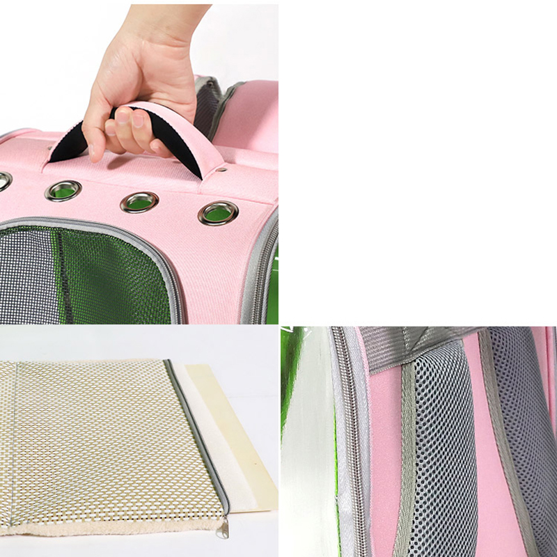 Breathable Porous Pet Backpack Carrier With Front Pocket MFB44 | Cheap ...