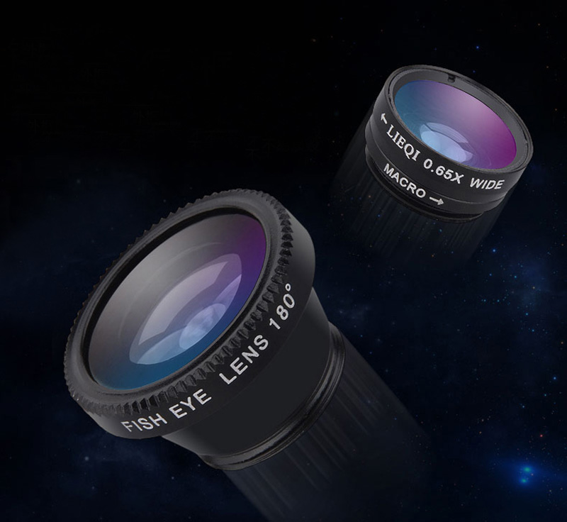 Best Universal Phone External Camera With Wide Macro Fisheye Lens PHE04 ...