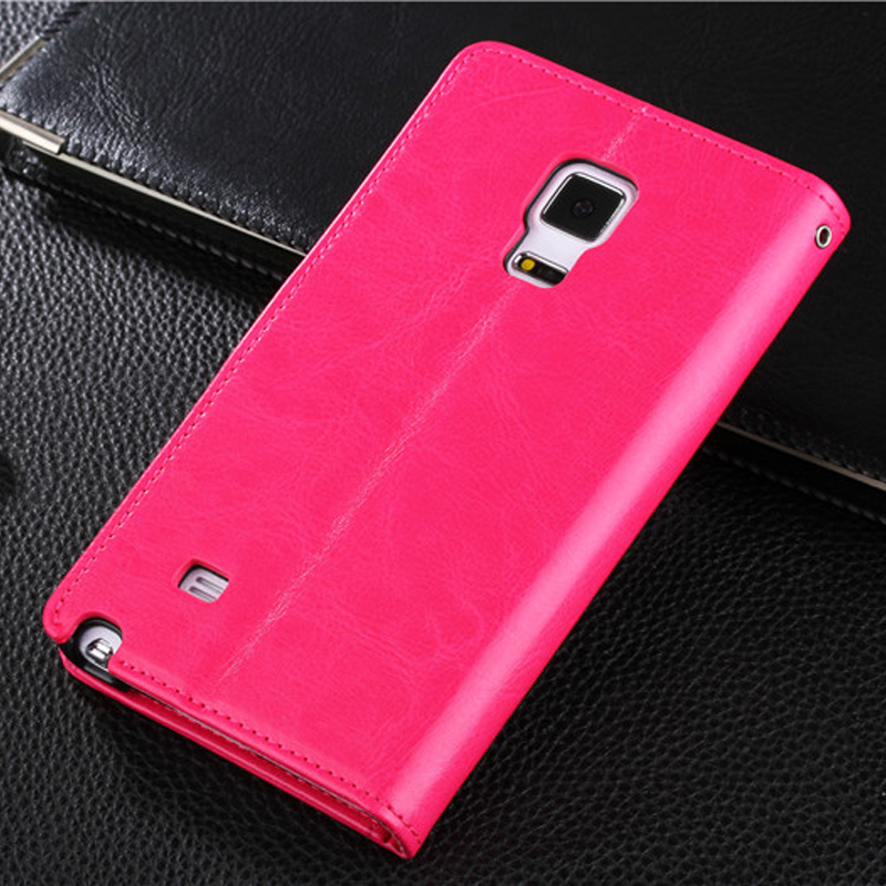 Protective Leather Clamshell Case For Samsung Note Edge N9150 With Card ...