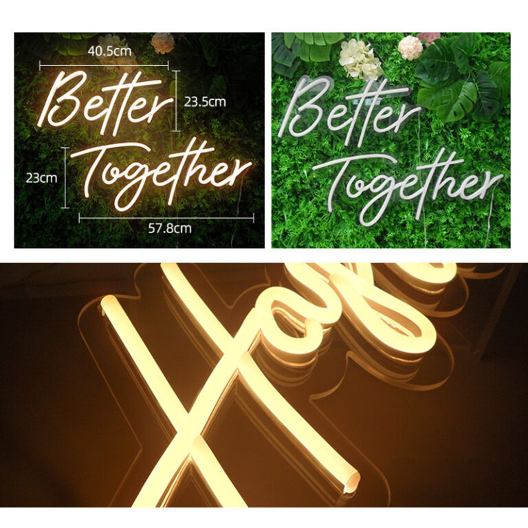 Better Together Neon Sign WNS004 | Cheap Cell-phone Case With Keyboard ...