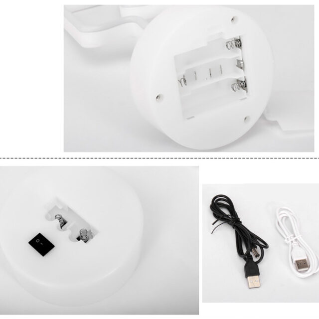 Creative USB And Battery Powered Neon Lamp For Bedroom WNS023 | Cheap ...